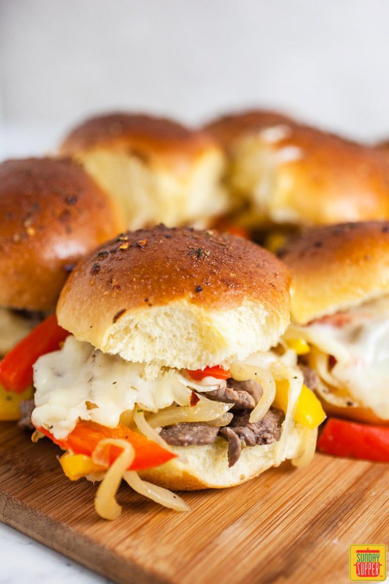 Cheese Steak Slider Sandwiches: the Perfect Game Day Play - News from ...